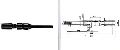 China DTY Machine Accessories SGLG-D-02 FK6-T400 Active Shaft For Texturing Machine for sale
