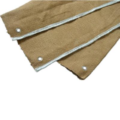 China Vermiculite Coated Ceramic Fiber Fabric for sale