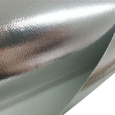 China Aluminum Coated Fiberglass Fabric for sale