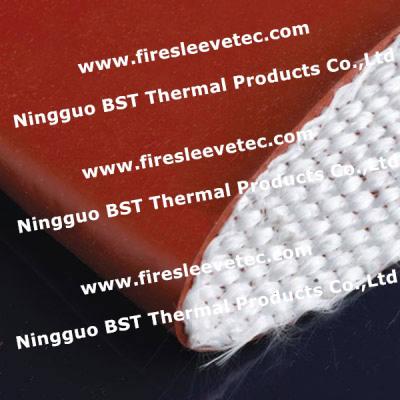 China 96 oz Silicone Rubber Coated Fiberglass Fabric for sale