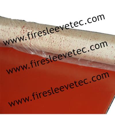 China 96 oz Silicone robber fiberglass heat resistant cloth for sale