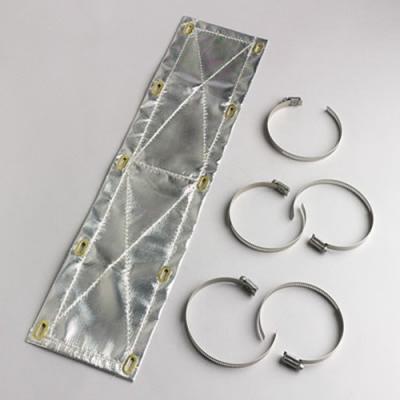 China Clamp on exhaust Pipe heat shield for sale