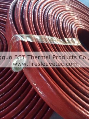 China silicone fire resistant sleeve for sale