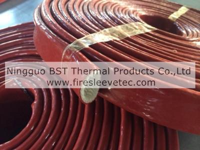 China fiberglass braided high temperature sleeve for sale