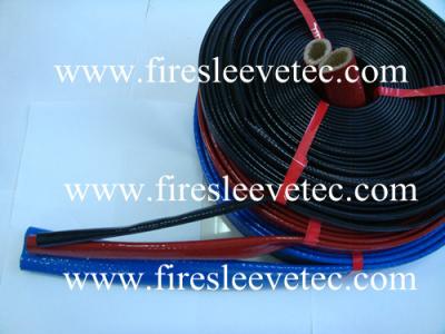 China silicone fiberglass heat sleeve for sale