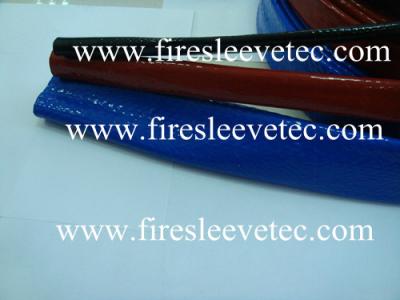 China silicone fiberglass thermal resistant sleeve for sale