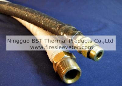 China silicone fiberglass heat protection sleeve for sale