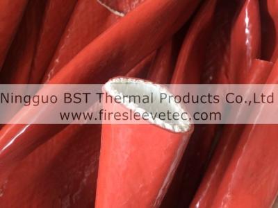 China silicone coated heat shield sleeve for sale