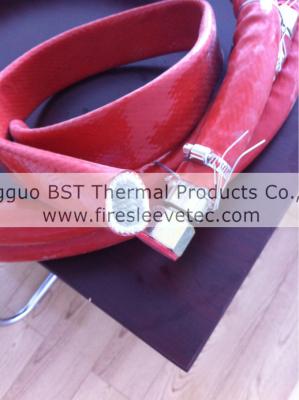 China hose protection fiberglass braided sleeve for sale