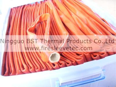 China fuel line protection fiberglass braided sleeve for sale