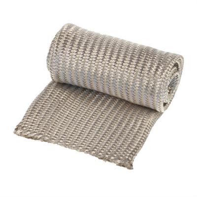 China Heat Treated Braided Fiberglass Sleeving for sale
