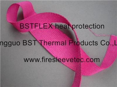 China pink colored exhaust heat wrap for sale