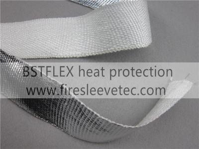 China high temperature protection aluminum fiberglass tape for sale