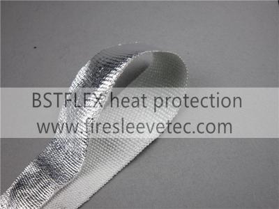 China aluminized fiberglass heat reflective tape for sale
