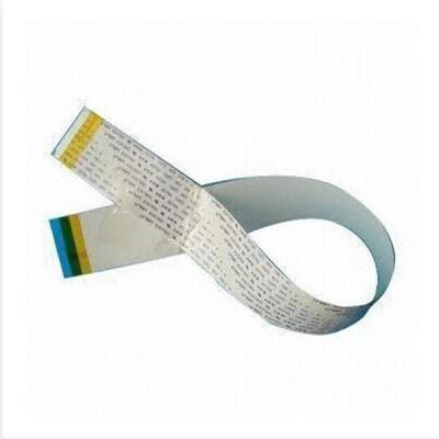 China high temperature-resistant FFC/Flexible flat cable ,made of PET Film and tin plated copper for sale