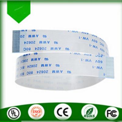 China 0.5mm 16p FFC cable with blue parts for sale