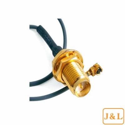 China 2X U.FL Mini PCI to RP-SMA Pigtail Antenna WiFi Cable for sale
