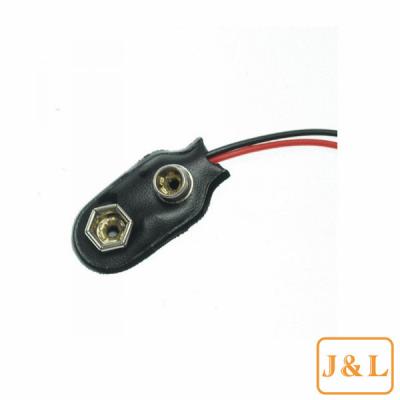 China 2.1 x 5.5mm Male DC Power Plug to 9V Battery Clip Adapter Cable for sale