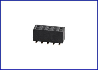 China 1.0 mm 2*5P Side contact female socket connector for sale