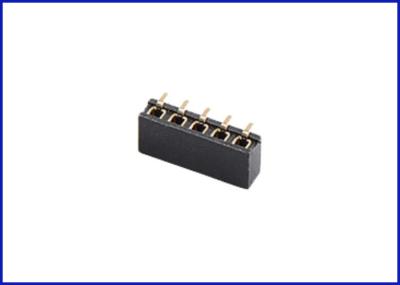 China 1.27 mm 1*5 P female socket connector for sale