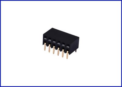 China 1.27 mm 2*6 P Female socket connector for sale