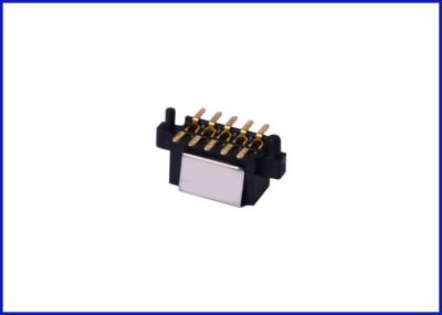 China 1.27 mm 2*5 P Female socket connector with Post for sale