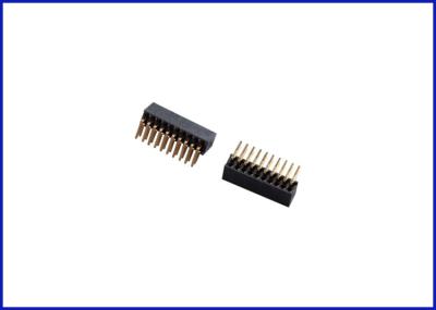 China 2.54 mm 2*10 p side contact female socket connector for sale