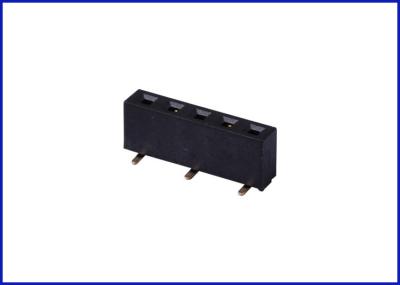 China 1.27 mm single row 1*5 p female socket connector for sale