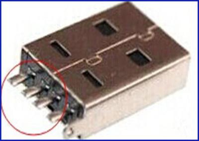 China USB A 2.0 short body solder type connector for sale