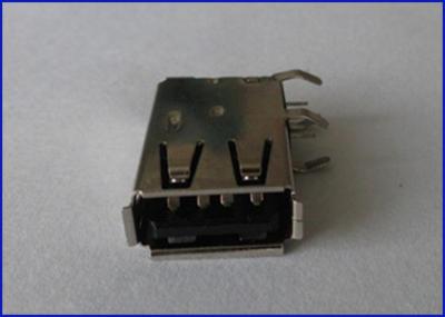 China USB AF 90 long body side contact Connector for sale