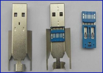 China USB 3.1 A type plug connector for cable for sale