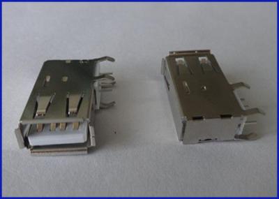China USB AF 90 long body side contact Connector for sale