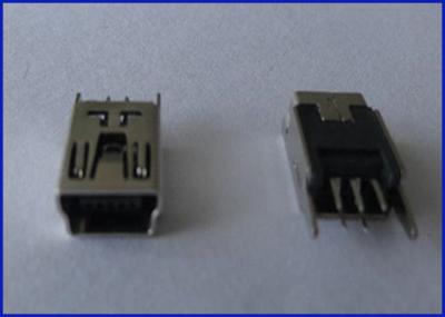 China MINI USB 5PF 180 Dip Connector for sale