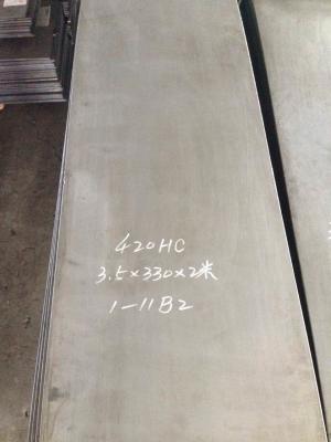 China Martensitic grade EN 1.4034 , DIN X46Cr13 stainless steel sheet and plate for sale