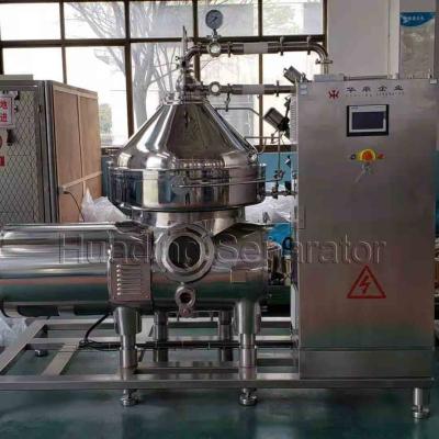 China Centrifugal Oil Water Separator 90KW Disc Stack Centrifuge for sale