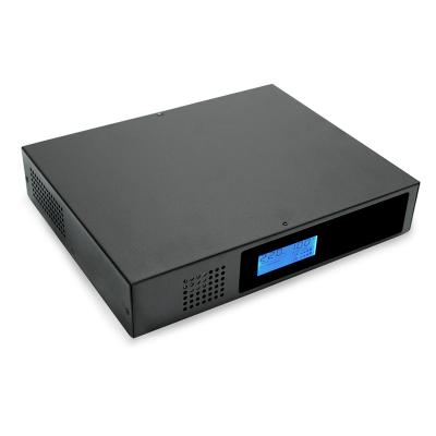 Cina Networking Portable UPS 48v DC Power Supply 120W Lithium Battery 18650 Small Mini UPS 52V 48V 12V for CCTV Camera and PC in vendita