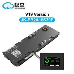 China Smart Jk BMS 8s 16s LiFePO4 Battery 100A 150A 200A BMS Jk B2a16s20p New Jk Inverter BMS V19 Upgrade Jk-Pb2a16s30p with V19 4.3LCD for sale