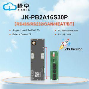 China Jk LiFePO4 BMS V19 Jikong Smart BMS 4.3 Inch Screen LCD Display Battery Pack Accessories Jk BMS 16s 48V 300A Pb2a16s30p for sale