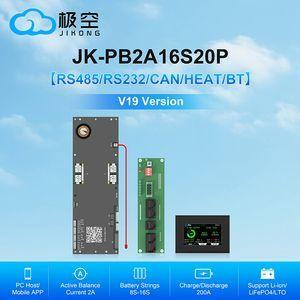 China Jkbms Pb2a16s20p LiFePO4 Battery BMS Jikong BMS 48V with Can RS485 Heat Active Balancing Parallel Inverter Smart BMS Jk for sale