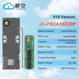 China Jikong V19 Jkbms Jk-Pb2a16s30p 8s/24V 16s/48V Household Energy Inverter BMS Active Balancer 1A Heat Canbus RS485 Uart for sale