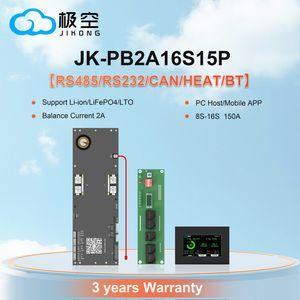 China LiFePO4 Lithium BMS Battery Management System for Batteries Box 24V 48V 8s 16s 24V 48V 100A 150A 200A 300A Price RS485 Canbus Heat Uart APP Jk Smart BMS for sale