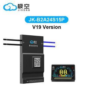 China Jikong BMS Jk B2a24s15p 2A 24s 150A 5000W 16s 48V 150ah 51.2V 76.8V DIY Home Energy Storage BMS Inverter Communication LCD BMS for sale