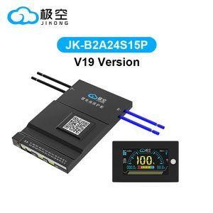 China LCD Battery Protection Board Lto B2a24s15p BMS 48V 24s 150A Can RS485 APP LiFePO4 Li-ion Jikong Active Balance BMS for sale