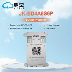 China Jk BMS Smart 4s 12V & 8s 24V BMS Jk-Bd4a8s6p Active Balance Lithium Ion Battery Pack Jk-BMS 60A for LiFePO4 Battery for sale