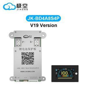 China Smart BMS 4s 5s 6s 7s 8s 12V 24V Battery with 0.4A Active Balancer LiFePO4 Li-ion Lto Battery for sale