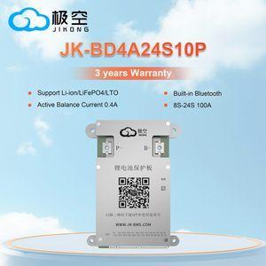 China Jk BMS Active Balance BMS Bd4a24s10p Smart BMS 100A LiFePO4 Li-ion Lto Battery BMS Li-ion LiFePO4 100ah Lto Battery BMS for sale