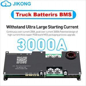 China Jkbms Car Starting Truck Lithium Battery Smart BMS LiFePO4 4s 8s 12V 24V BMS LiFePO4 8s 24V 200A for sale