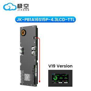 China Jk BMS V19 Jikong Smart BMS 4.3 Inch Screen LCD Display Battery Pack Accessories Jk BMS 16s 48V 8s-16s 150A for sale