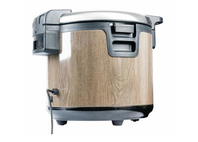 China Woodgrain-Ende 105W 90 Schalen-Handelsreis-Wärmer zu verkaufen