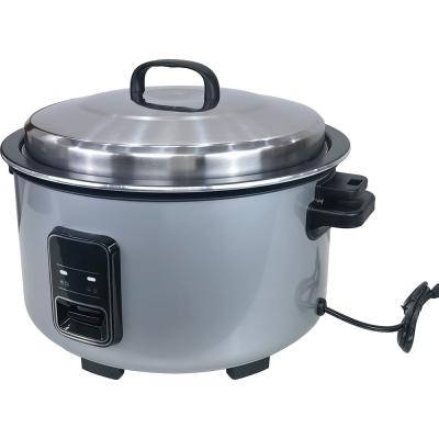 China fogão de arroz 5.8L elétrico comercial 32 copos do arroz seco que serve 30 pessoas que abastecem à venda